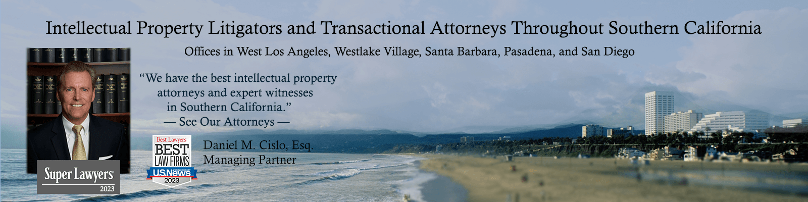 Specializing in Patent, Trademark and Copyright Litigation | Cislo ...